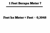 1 Km Berapa Meter ? Rumus, Konversi & Cara Menghitung